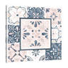 Jaxson Rea "Garden Getaway Patchwork V Blush" Gallery Wrapped Canvas By Laura Marshall | Wayfair